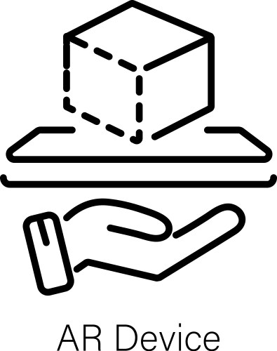 Ar museum Royalty Free Vector Image - VectorStock