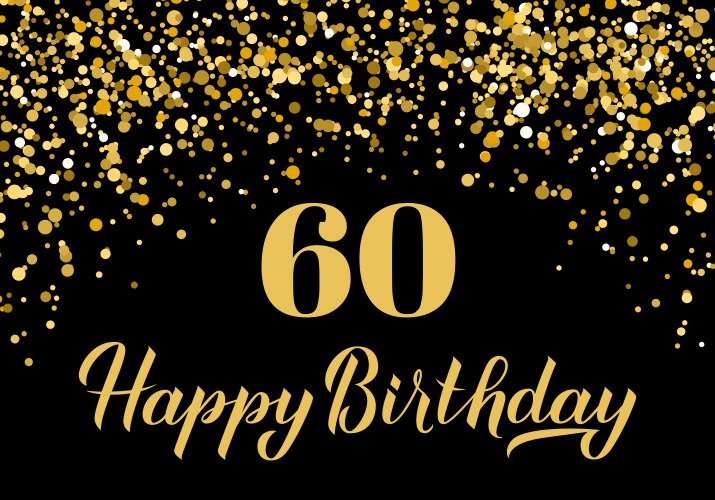 60th Birthday Vector Images (over 3,800)
