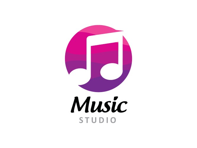 Number 9 logo design concept template Royalty Free Vector