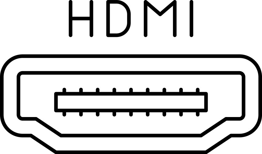 Hdmi Port Symbol Vector Images (over 720)