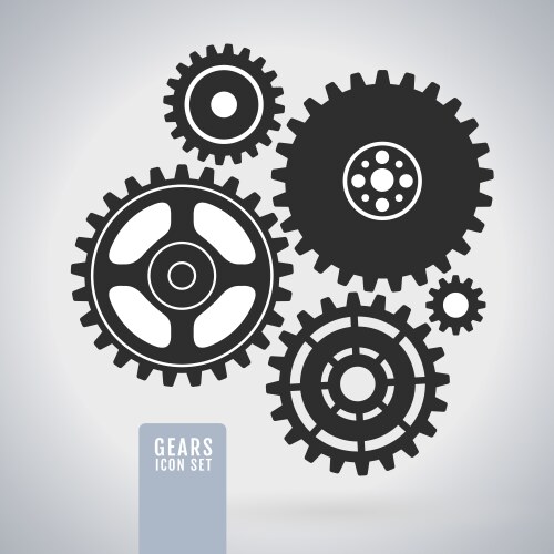 Planetary gear icon Royalty Free Vector Image - VectorStock