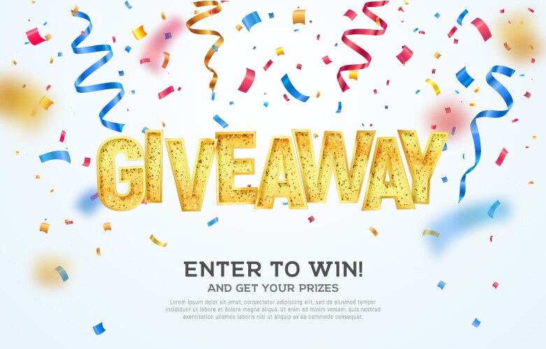 Giveaway Vector Images (over 10,000)
