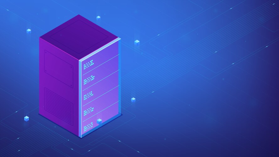 Quantum computing Royalty Free Vector Image - VectorStock