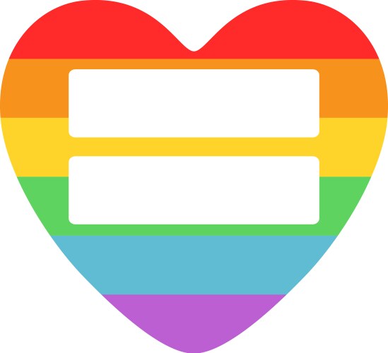 Lgbt pride typography design for poster flyer Vector Image