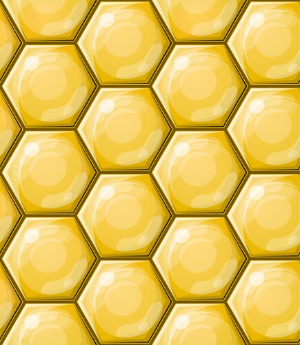 Vintage Honeycomb Pattern – Royalty-Free Vector | VectorStock