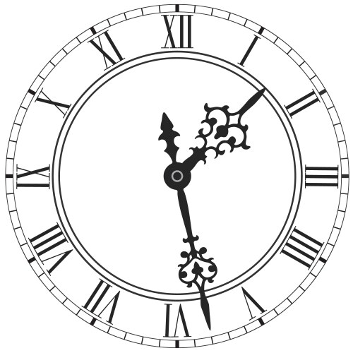 Clock Face no Hands Vector Images (over 9,500)