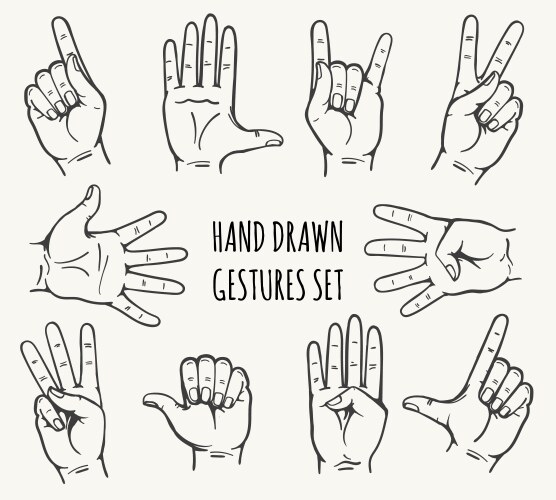 Anime Hand Gestures Vector Images (over 5,600)