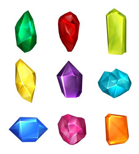 Geometric texture with colorful diamonds Vector Image