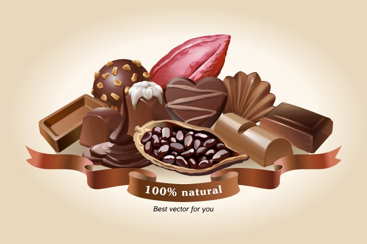 Chocolate Royalty Free Vector Image - VectorStock