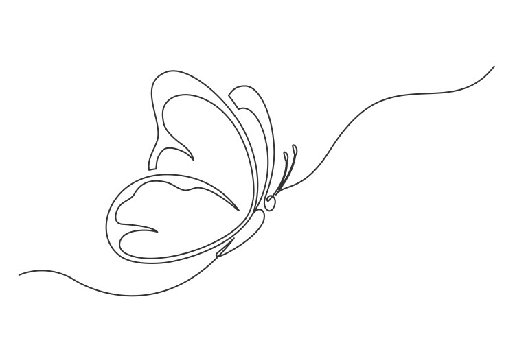 Butterfly Line Drawing Vector Images (over 15,000)