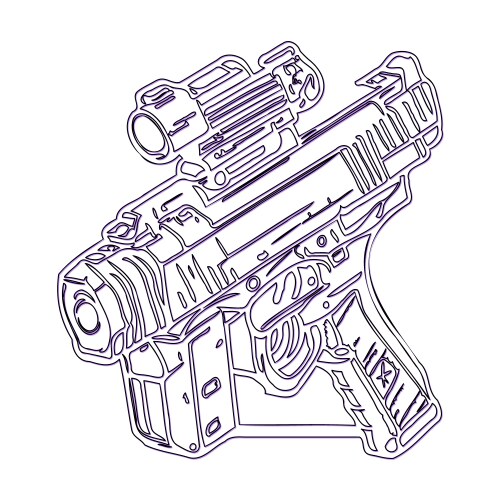 Gun Outline Vector Images (over 52,000)