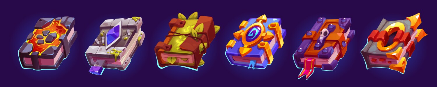 Old magic book for fantasy game ui icon Royalty Free Vector