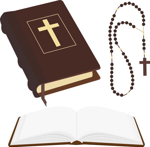 Holy bible Royalty Free Vector Image - VectorStock