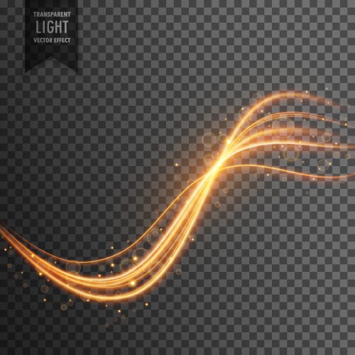 Stylish swirl light effect background Royalty Free Vector