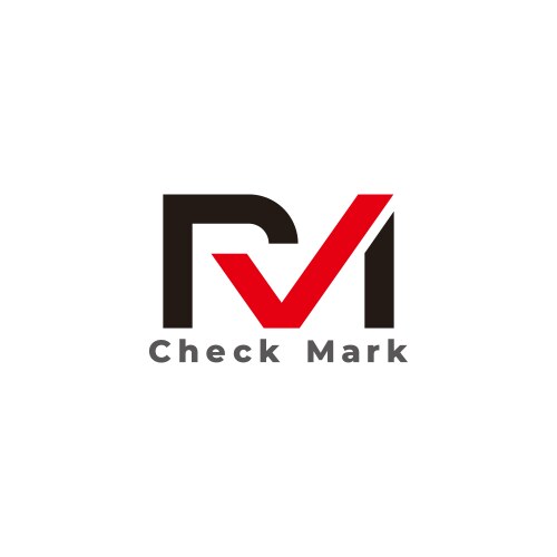 Check mark color logo Royalty Free Vector Image
