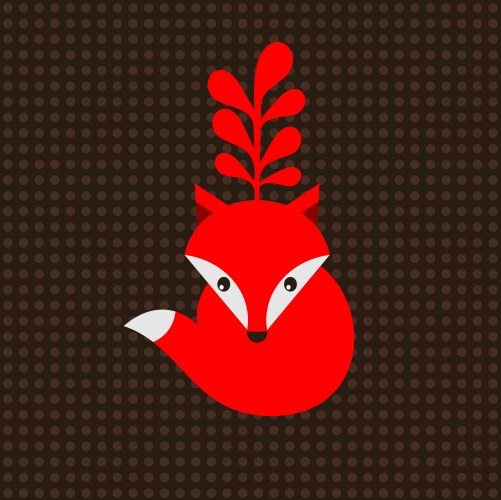 Tree with female head and grass at sunset Vector Image