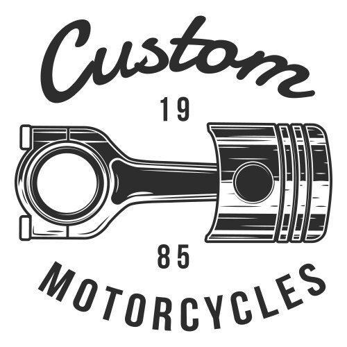 Motorcycle Chain Piston Vector Images (84)