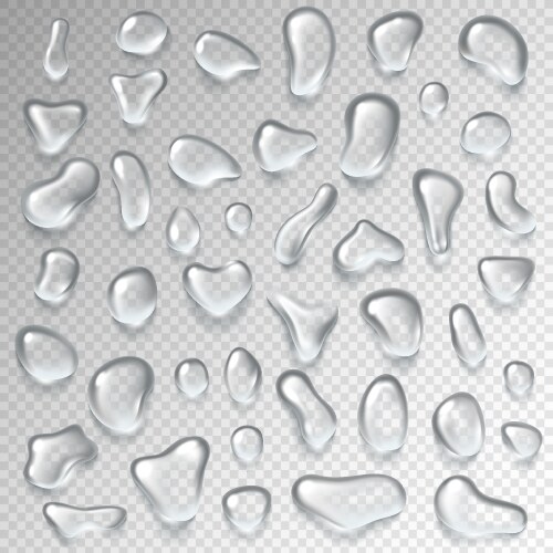 Glossy reflection effect transparency window Vector Image