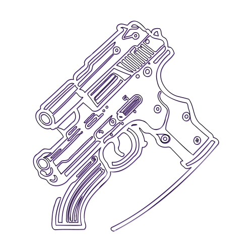Gun Outline Vector Images (over 52,000)