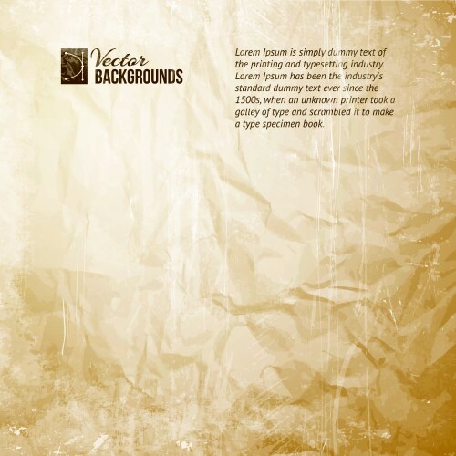 Old newspaper texture Royalty Free Vector Image