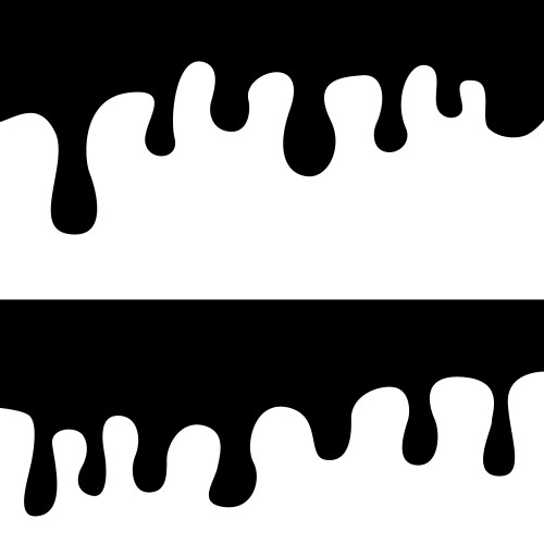 Big black drip Royalty Free Vector Image - VectorStock