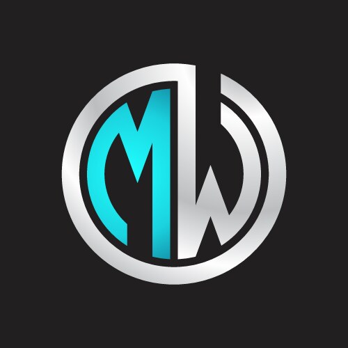 Mw logo Vector Images & Graphics for Commercial Use | VectorStock