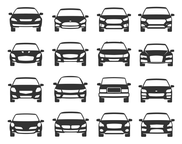 Car Front View Vector Images (over 20,000)