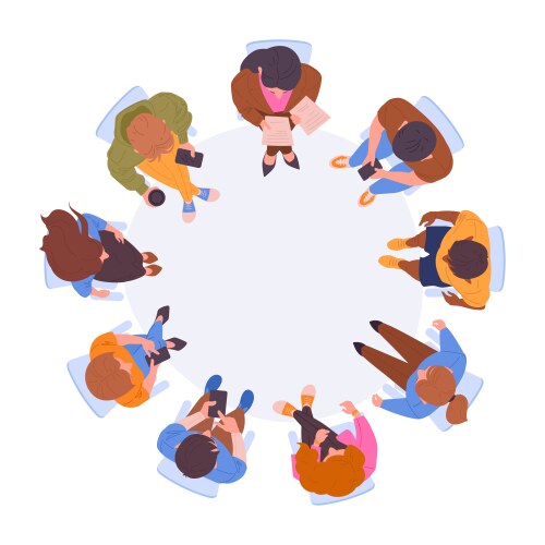 Top View Man Sitting Vector Images (over 1,000)