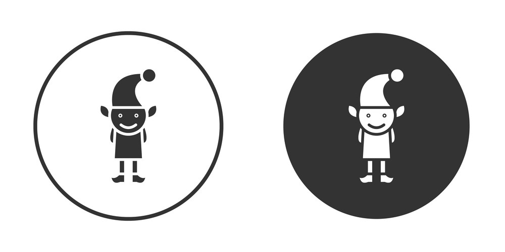 Elf Icon Pack - Festive Symbols – Royalty-Free Vector | VectorStock