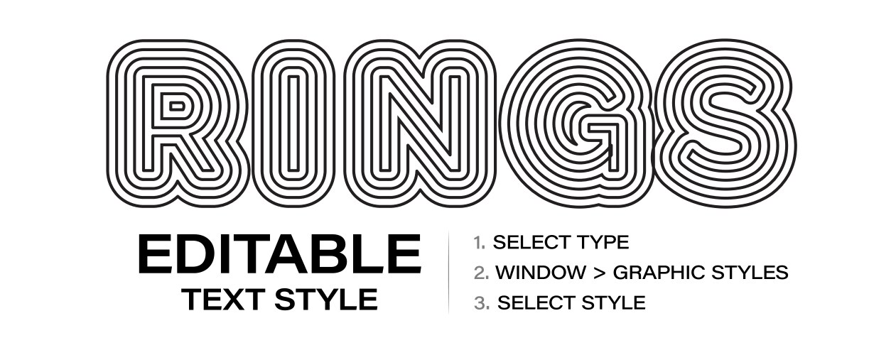 Editable Text Effect Vector Images (over 36,000)