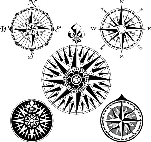 Compass Rose Vector Images (over 29,000)