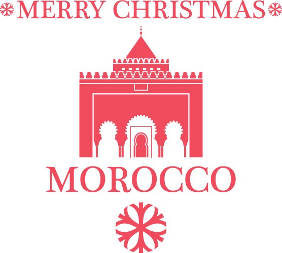 Morocco Royalty Free Vector Image - VectorStock