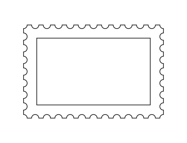 Stamp Outline Vector Images (over 170,000)