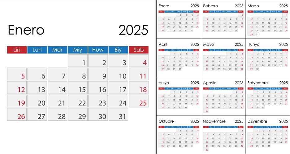 March 2025 Calendar Vector Images (over 2,700)