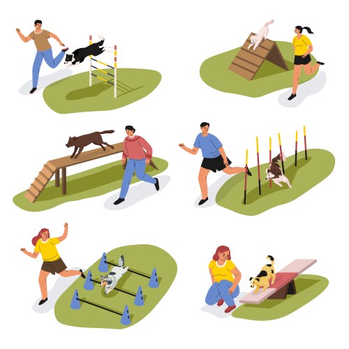 Dog Agility Vector Images (over 2,100)