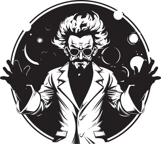 Mad Scientist Vector Images (over 970)