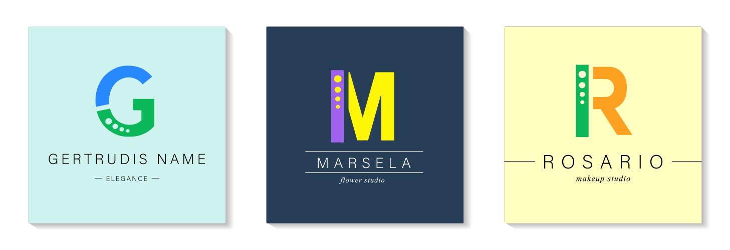 G and M Monogram Vector Images (over 1,800)