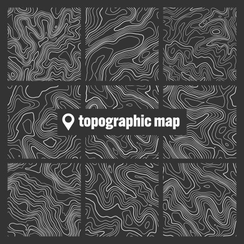 Topographic Map Vector Images (over 9,600)