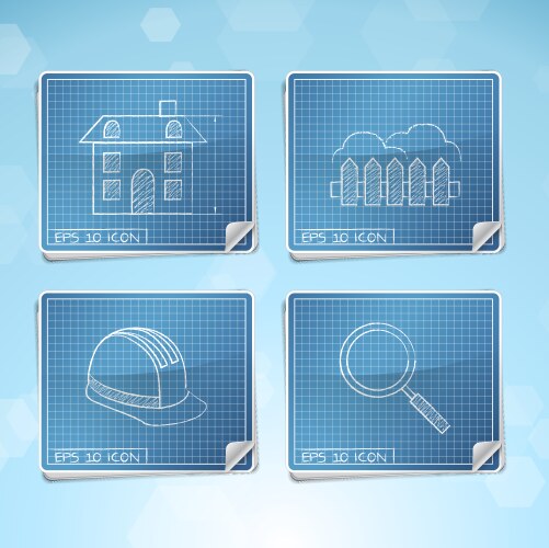 Blueprint Elements Vector Images (over 11,000)