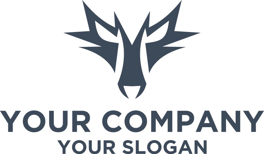 Wolf logo Royalty Free Vector Image - VectorStock