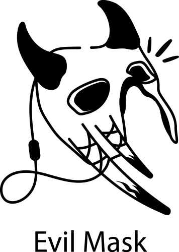 Evil duck Royalty Free Vector Image - VectorStock