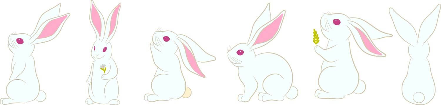 Cartoon Rabbit Eye Vector Images (over 3,600)