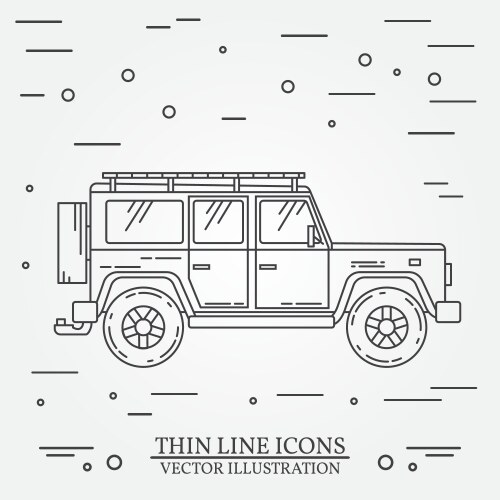 Jeep Outline Vector Images (over 1,300)