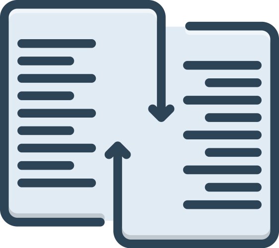 File exchange Royalty Free Vector Image - VectorStock