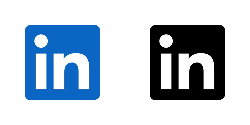 Logo Linkedin Noir Black Linkedin Icon: Over 352 Royalty Free