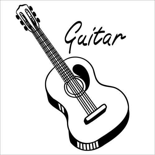 Guitar Outline Vector Images (over 15,000)