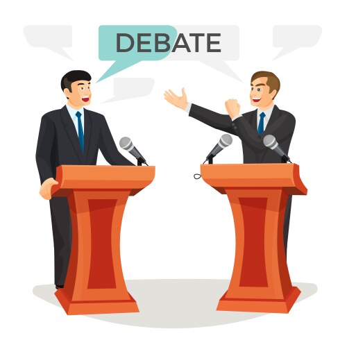 Poster on Debate Vector Images (over 1,000)