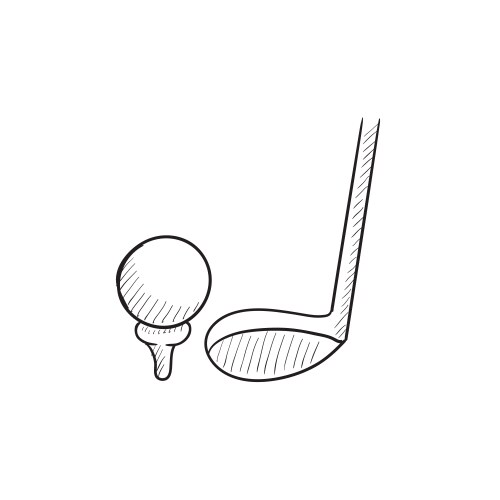 Golf Sketch Vector Images (over 1,300)