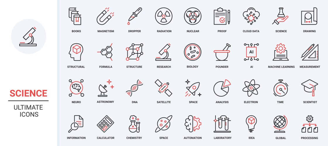 Science technology engineering and math Royalty Free Vector