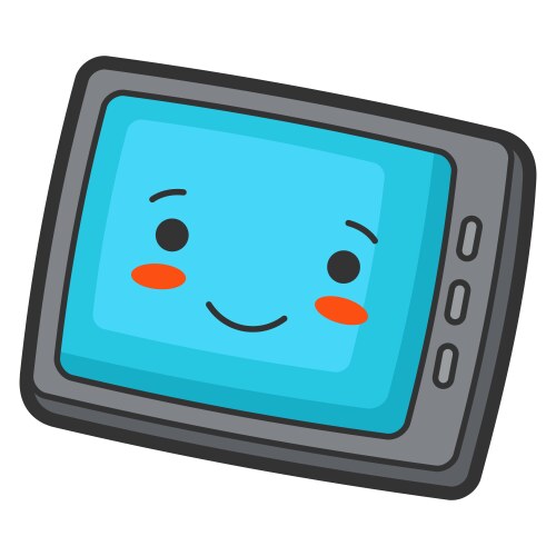 Tablet Cartoon Vector Images (over 33,000)